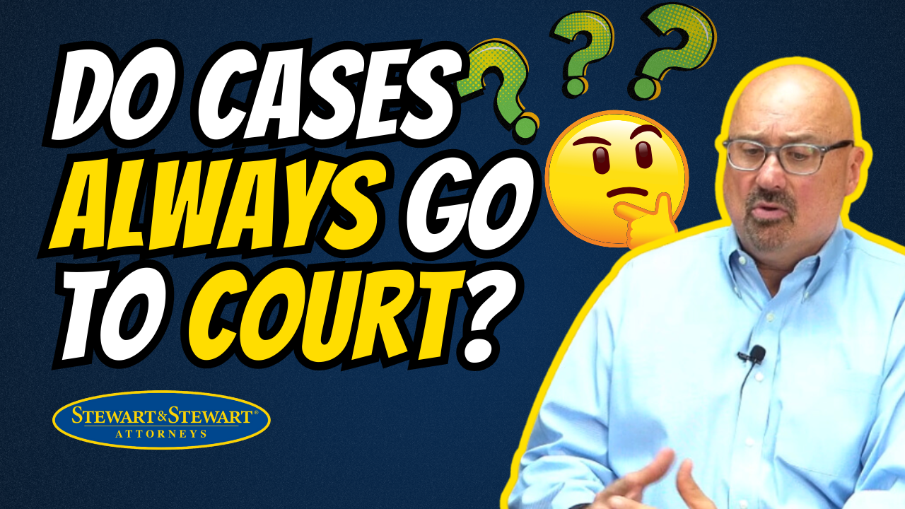 Do Personal Injury Cases Always Go to Court? - Get Stewart